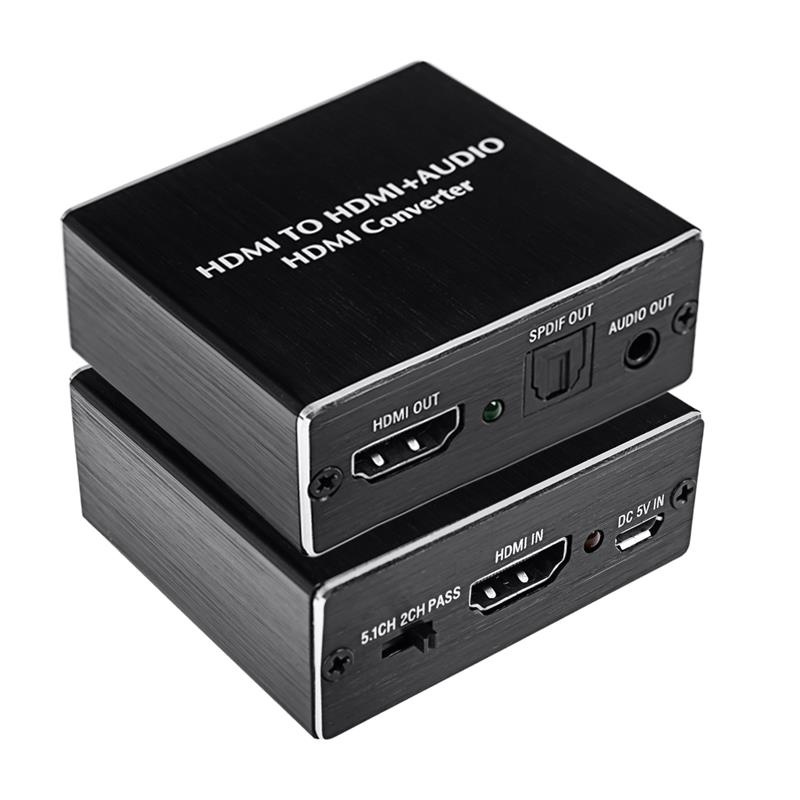 Spacetronik SPH-AE02 Przejście z HDMI na HDMI + Audio optyczne SPDIF ...
